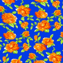 Roma Flor Grande Azul Rey | Parisina