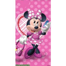 Felpa Toalla Disney Mimi Corazón Rosa Fiusha | Parisina