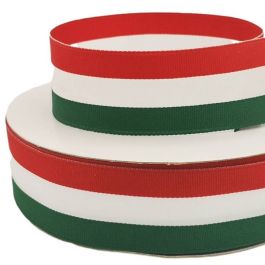 Liston Popotiillo Patrio Tricolor 38 mm | Mercería Parisina