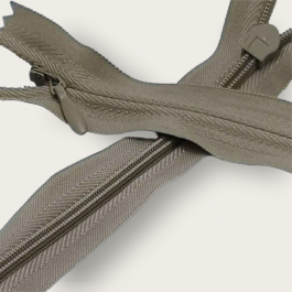 Cierre Invisible Kaki 35 cm | Mercería Parisina