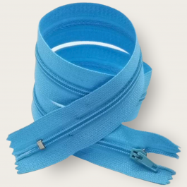 Cierre Sencillo Azul Turquesa. 45 cm | Mercería Parisina