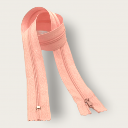 Cierre Sencillo Rosa. 50 cm | Mercería Parisina