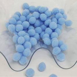 Pom Pom Azul Cielo # 8 | Mercería Parisina