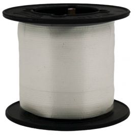 Listón Curly Blanco | Mercería Parisina