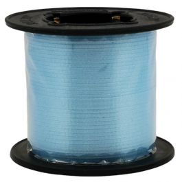 Listón Curly Turquesa | Mercería Parisina