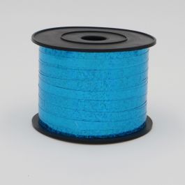 Listón Curly Parisina Holográfico Turquesa | Parisina©