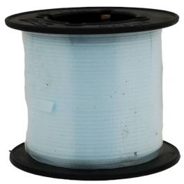 Listón Curly Azul Bebé | Mercería Parisina