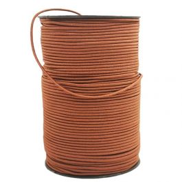 Cordón Elástico Café | Mercería Parisina