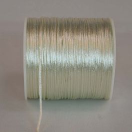 Cordón Cola de Rata Hueso 3 mm | Mercería Parisina