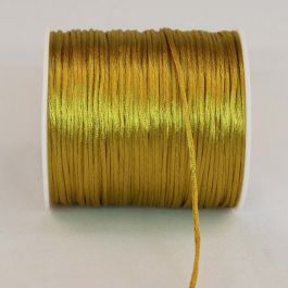 Cordón Cola de Rata Oro 3 mm | Mercería Parisina