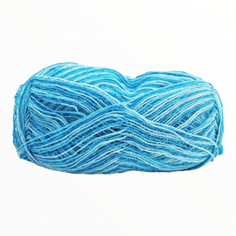 Estambre Creaty Cristal #834 Azul Matizado | Mercería Parisina