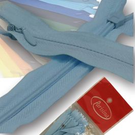 Paquete de Cierre Invisible Azul Cielo 20 cm | Mercería y Manualidades ...