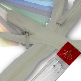 Paquete de Cierre Invisible Blanco 20 cm | Mercería y Manualidades Parisina