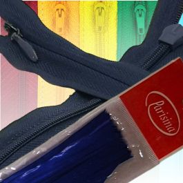 Paquete de Cierre Invisible Azul Marino 55 cm | Mercería y Manualidades ...