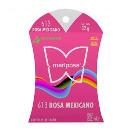 Colorante para telas Mariposa Cristales Rosa Mexicano N