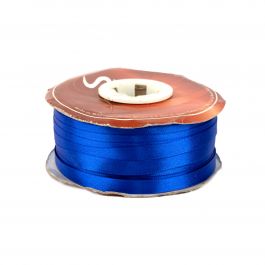 Listón Satinado Liso Azul Rey #3 | Mercería Parisina