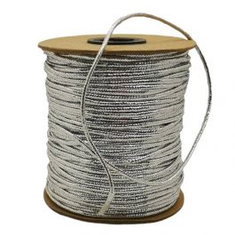 Cordón Metálico Plateado Mod.G0423 | Mercería Parisina