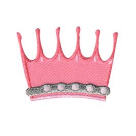 Aplicación Bordada Corona | Mercería Parisina