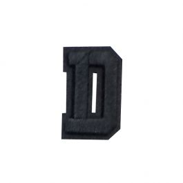 Letra D Negra | Mercería Parisina