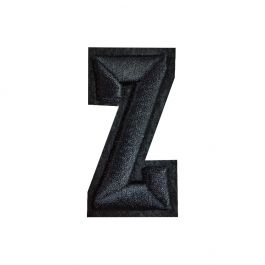 Letra Z Negra | Mercería Parisina